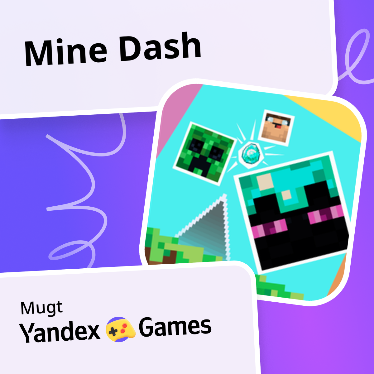 Mine Dash (DrottyGame tarapyndan) - Yandex Games on-da mugt oýnaň
