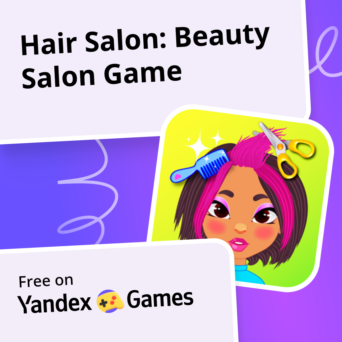 Hair Salon: Beauty Salon Game (by PixelJoy) - play online for free on Yandex Games