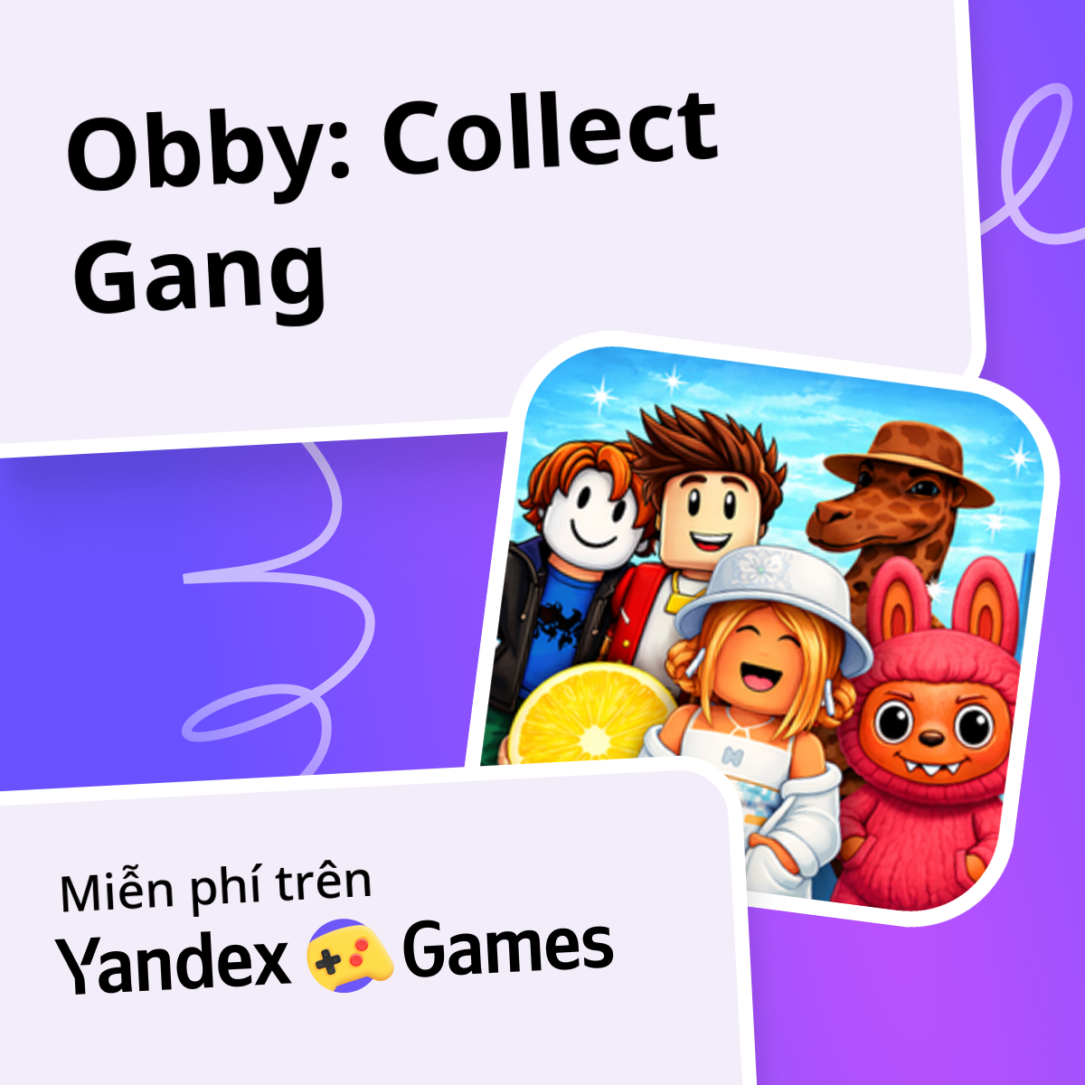 Obby: Collect Gang (bởi digitalcaramel2) - chơi trực tuyến miễn phí ...