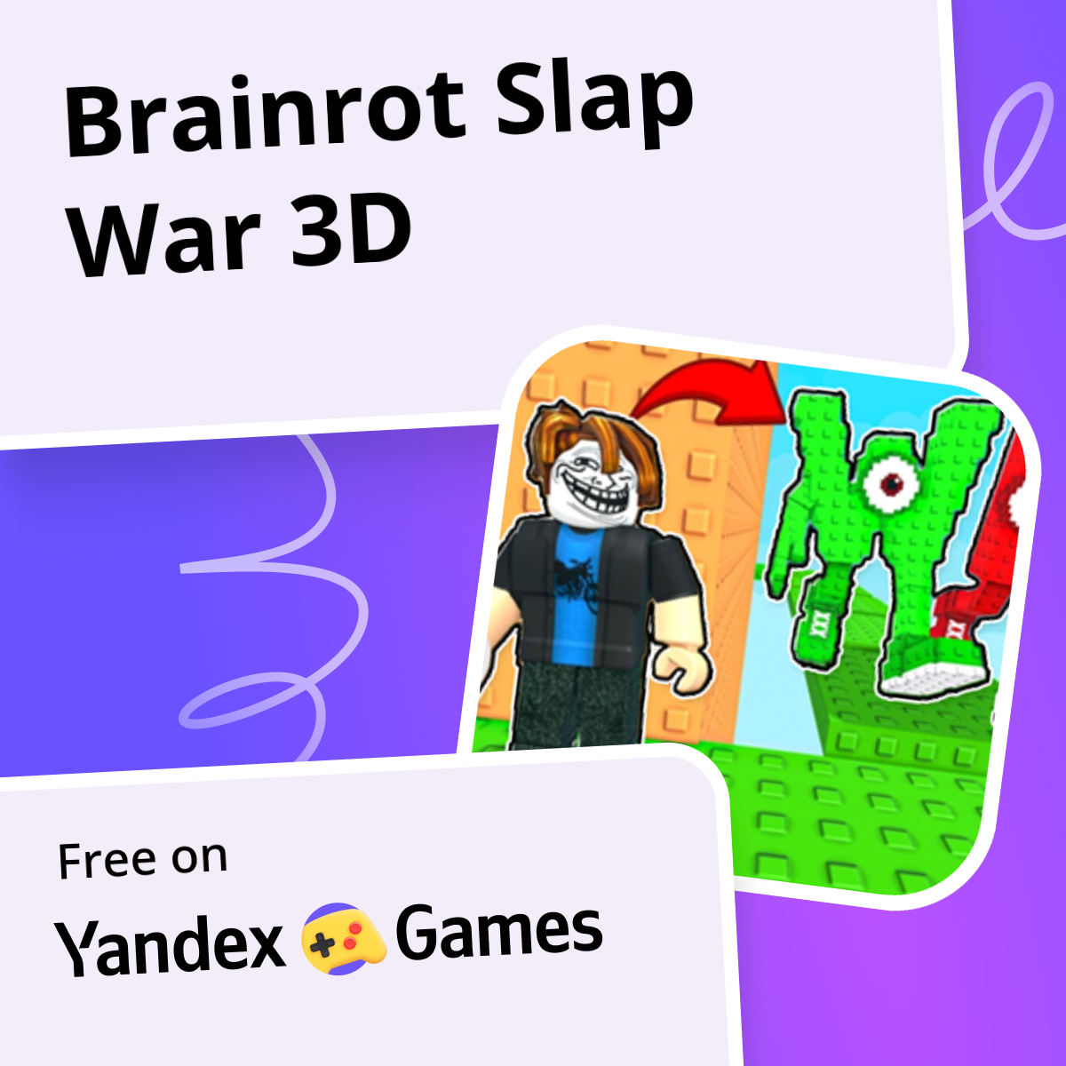 Brainrot Slap War 3D - play online for free on Yandex Games