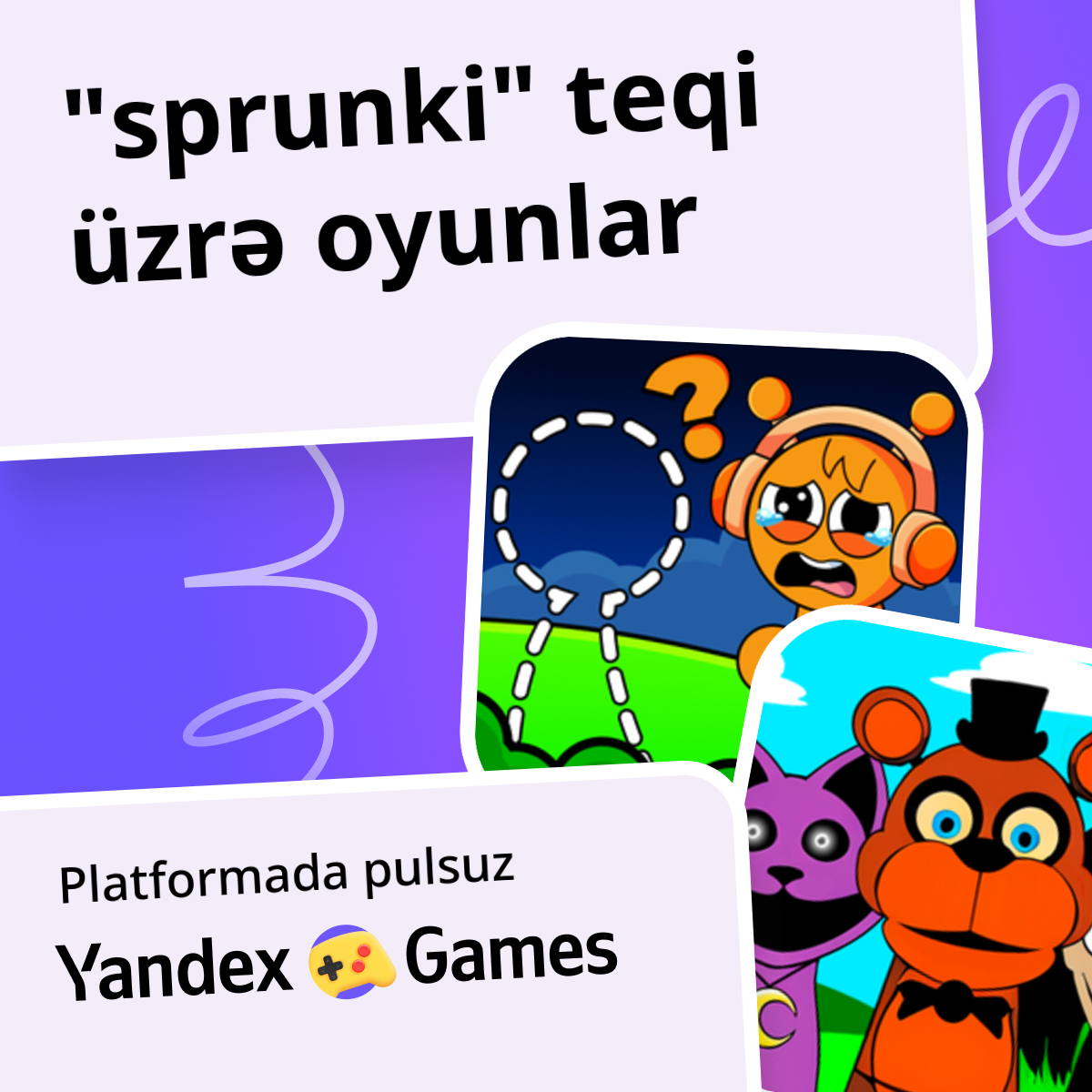 Sprunki oyunlar Onlayn - Yandex Games üzərində Pulsuz Oynayın