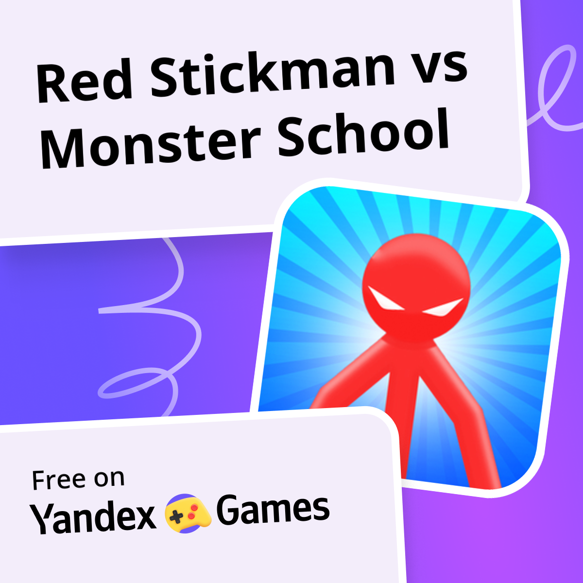 Red Stickman vs Monster School (توسط New Generation Games)- بازی آنلاین ...