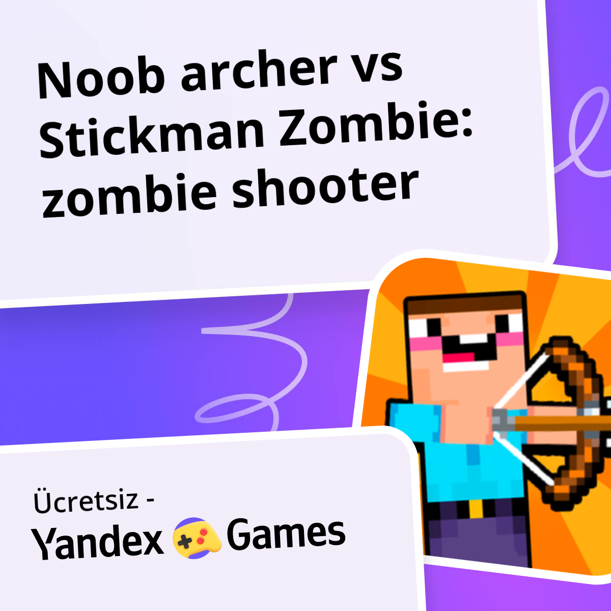 Noob archer vs Stickman Zombie: zombie shooter (New Generation Games ...