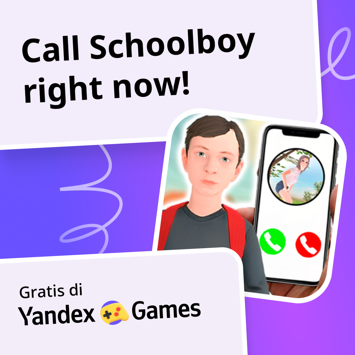 Call Schoolboy right now! (oleh bossYG)- mainkan online secara gratis ...