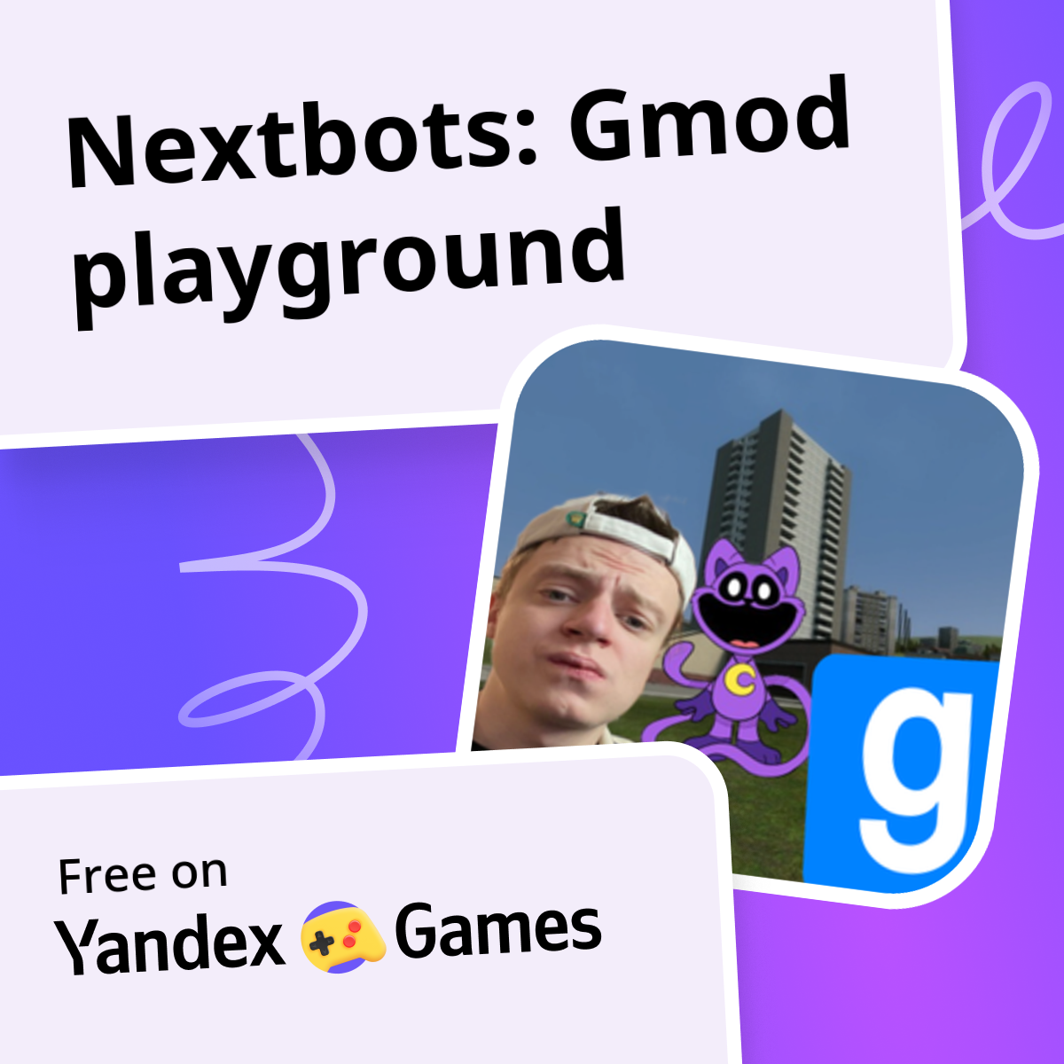 Nextbots: Gmod playground (من IMBA Dev) - العب على الإنترنت مجانًا على Yandex Games