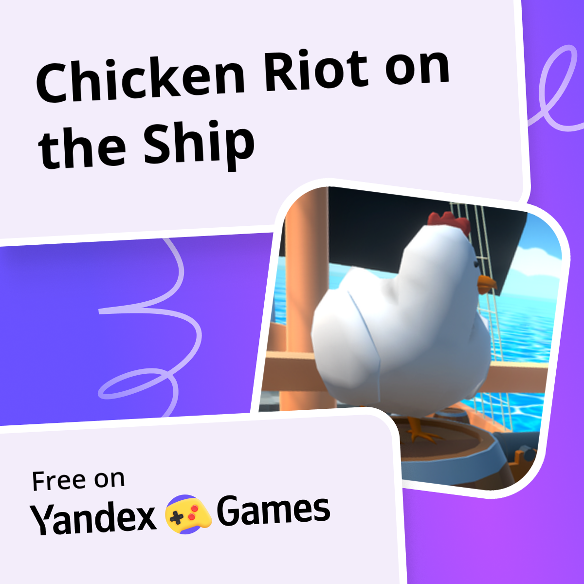 Chicken Riot on the Ship (by TaburetkaGames) - play online for free on ...