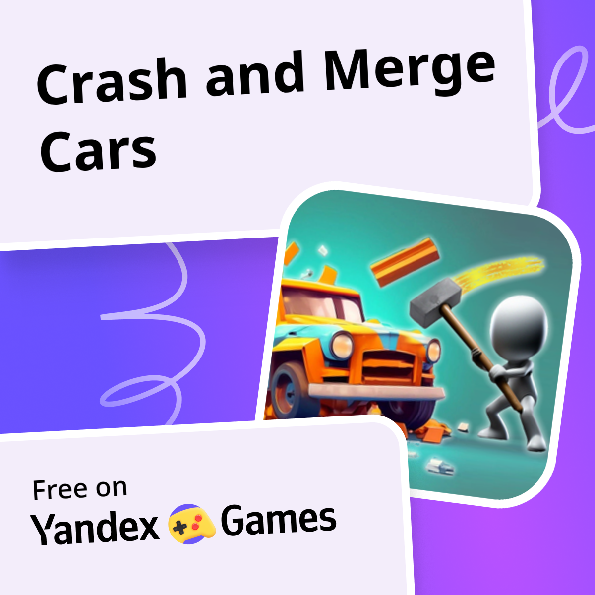 Crash and Merge Cars (by Zk Games) - play online for free on Yandex Games