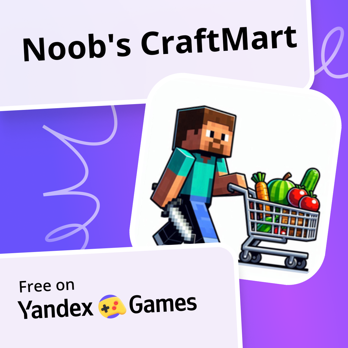 Noob's CraftMart (by Tip-top studio) - play online for free on Yandex Games