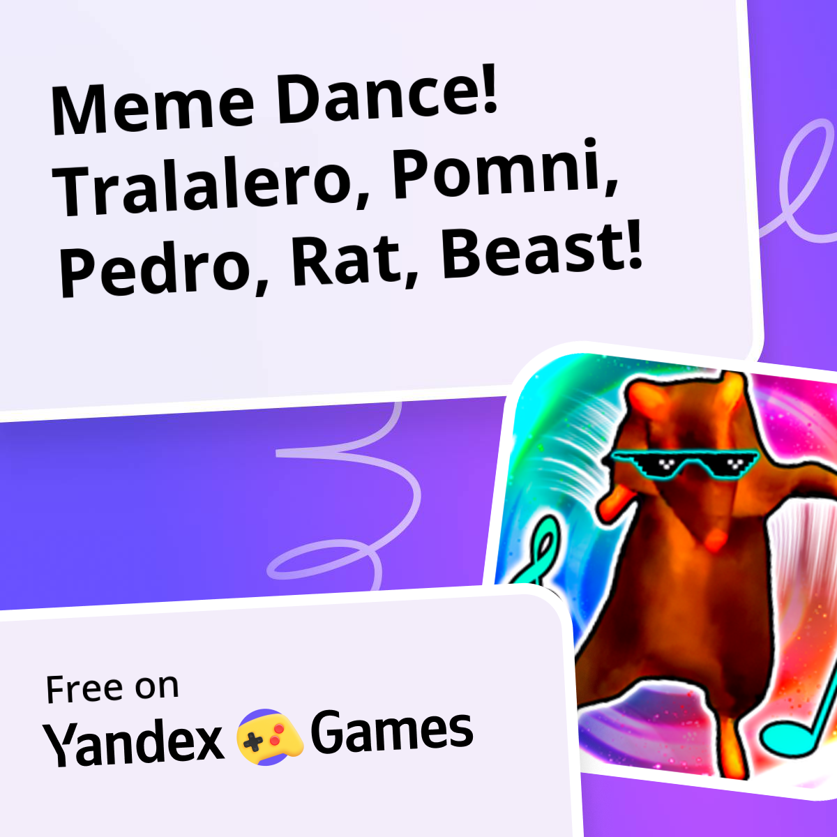 Meme Dance! Tralalero, Pomni, Pedro, Rat, Beast! (by FurmanGame) - play ...