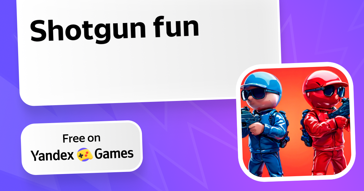 Shotgun fun (oleh Guronter)- mainkan online secara gratis di Yandex Games