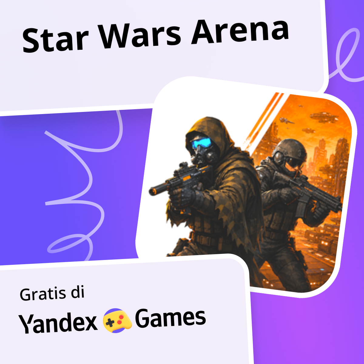 Star Wars Arena (oleh FPSMaster) - main online gratis di Yandex Games