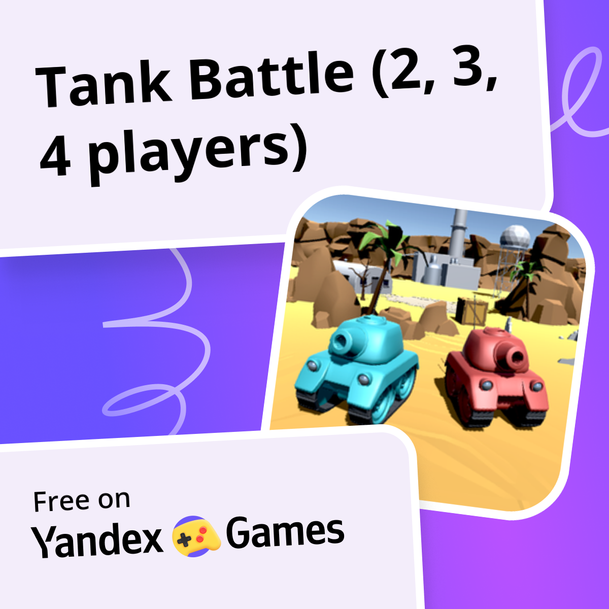 Tank Battle (2, 3, 4 players) (by Davilkus Games) - play online for ...