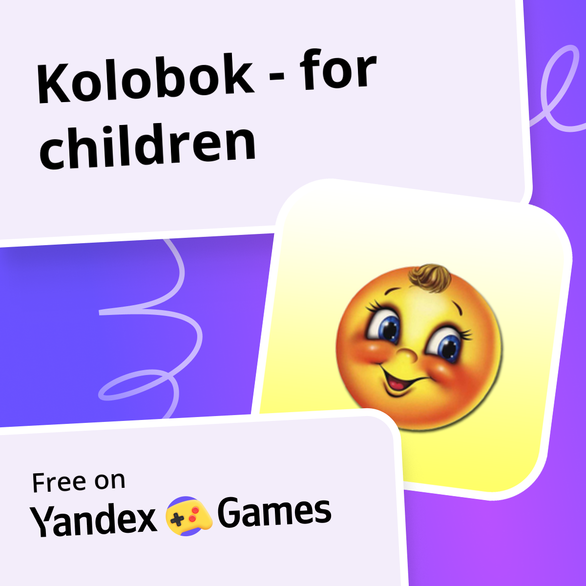 Kolobok - for children (by turbo_developer_webmasterblg) - play online for free on Yandex Games