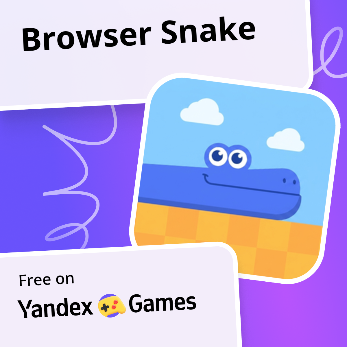 Browser Snake - play online for free on Yandex Games