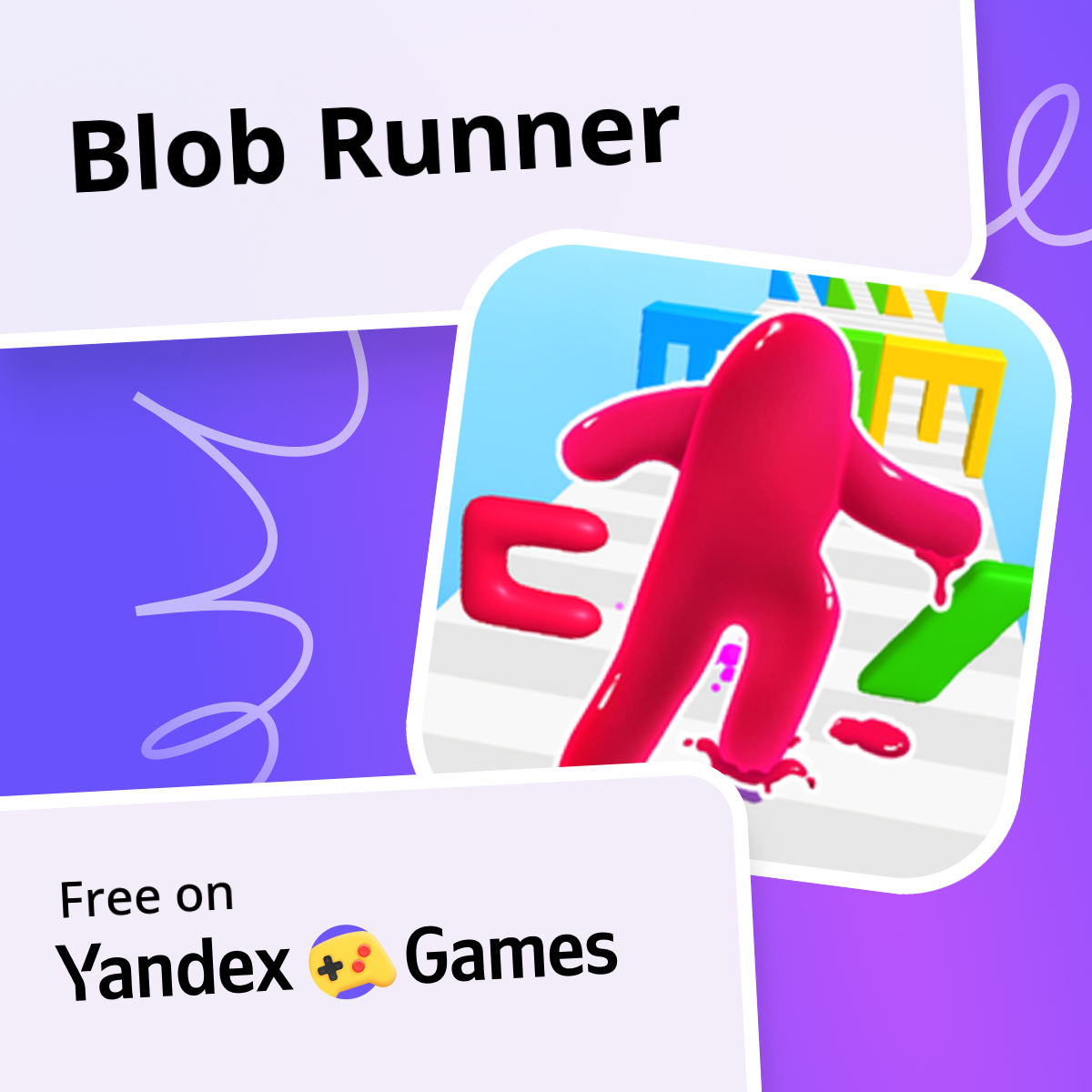 Blob Runner (by Voodo) - play online for free on Yandex Games
