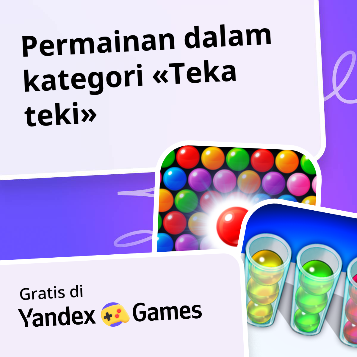 Teka teki game Online: Mainkan Secara Gratis Di Yandex Games