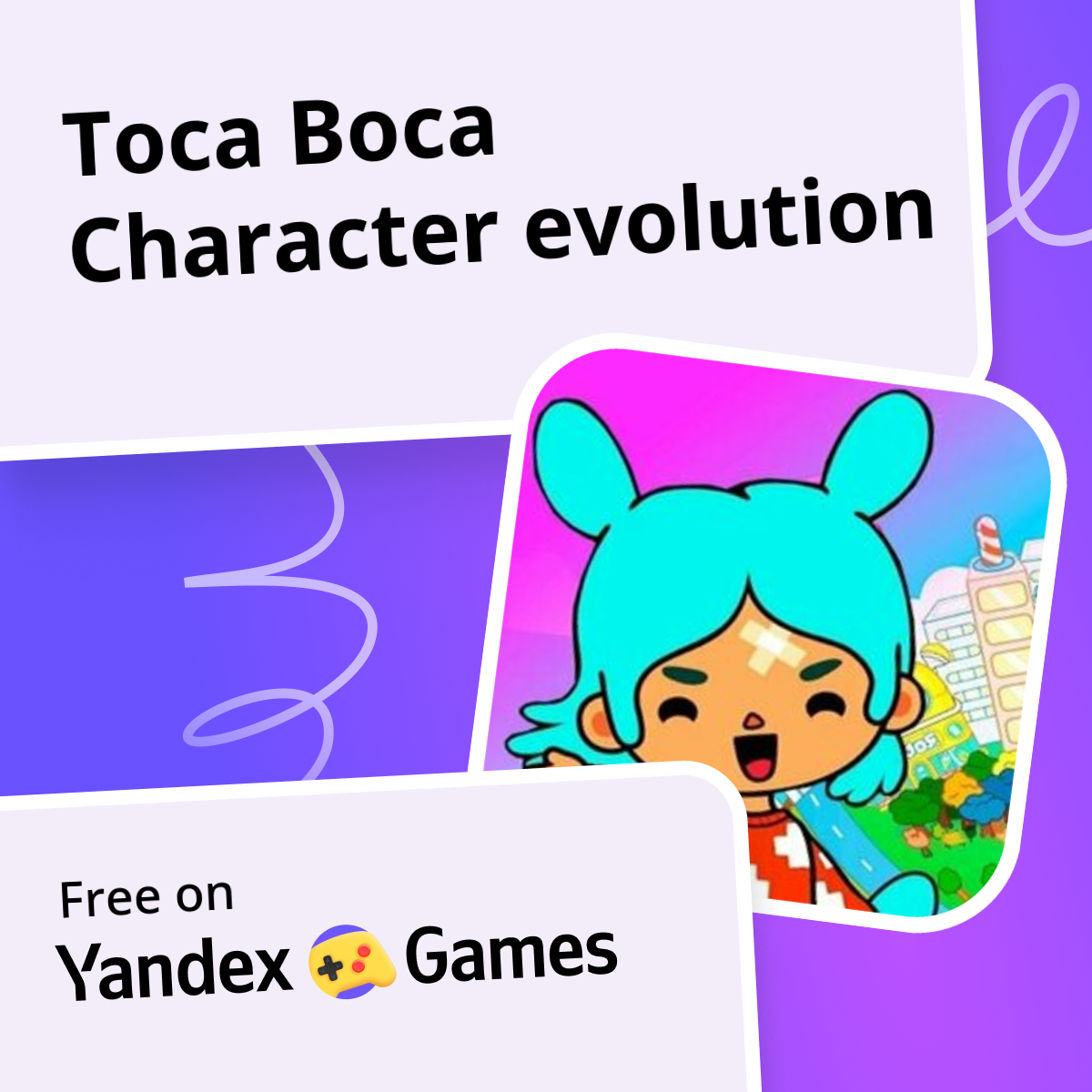 Toca Boca Сharacter evolution (by PLOV) - play online for free on Yandex Games
