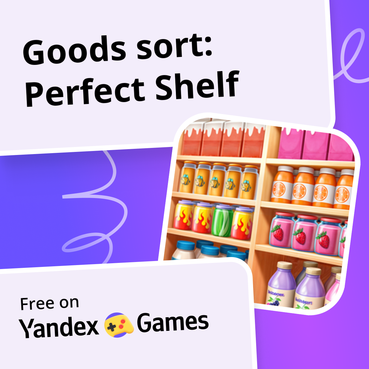 Goods sort: Perfect Shelf (by Guate) - play online for free on Yandex Games