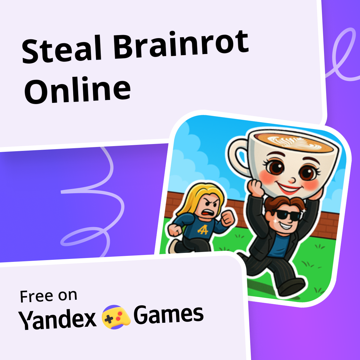Steal Brainrot Online (by Playme) - play online for free on Yandex Games