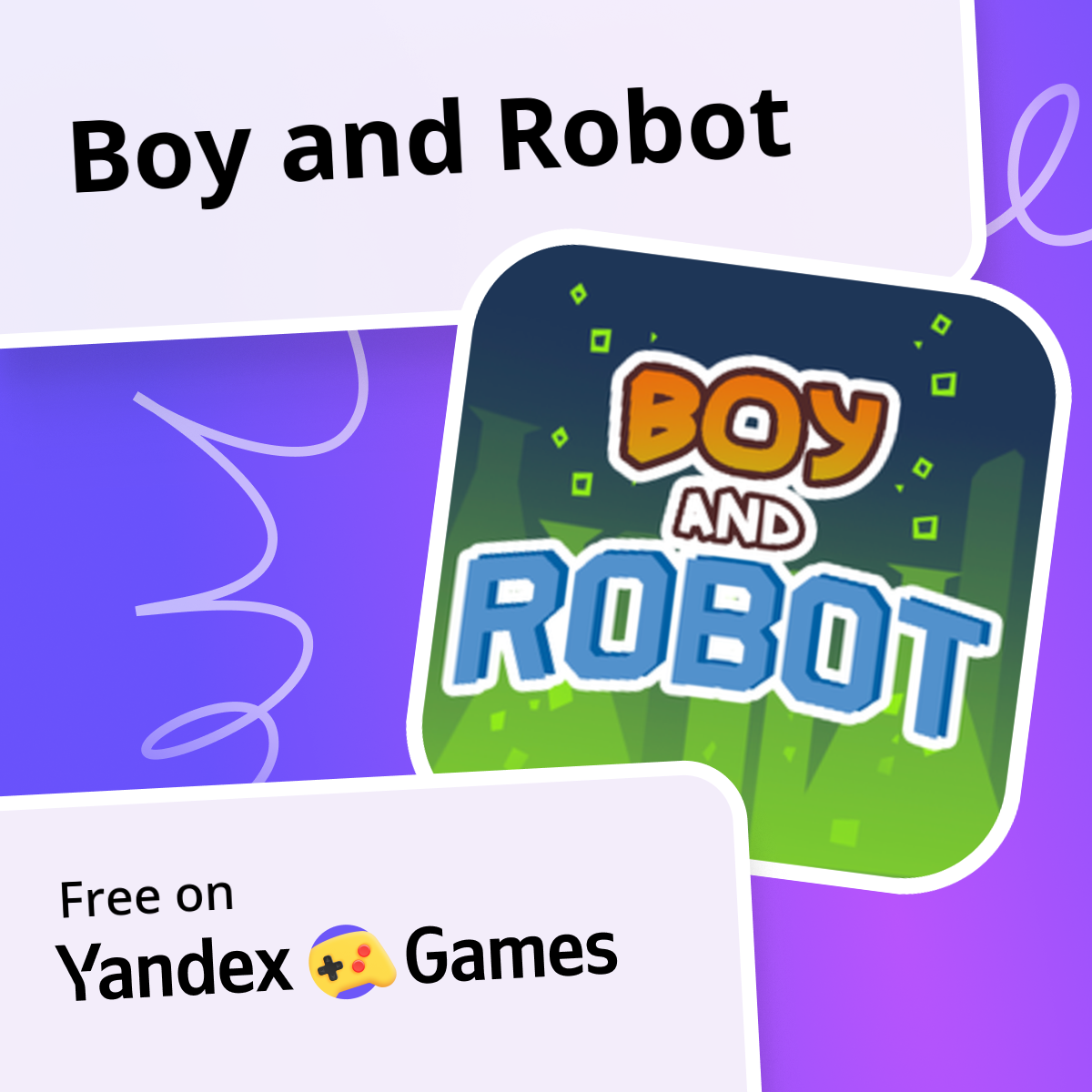 Boy and Robot (by RGDGames) - play online for free on Yandex Games
