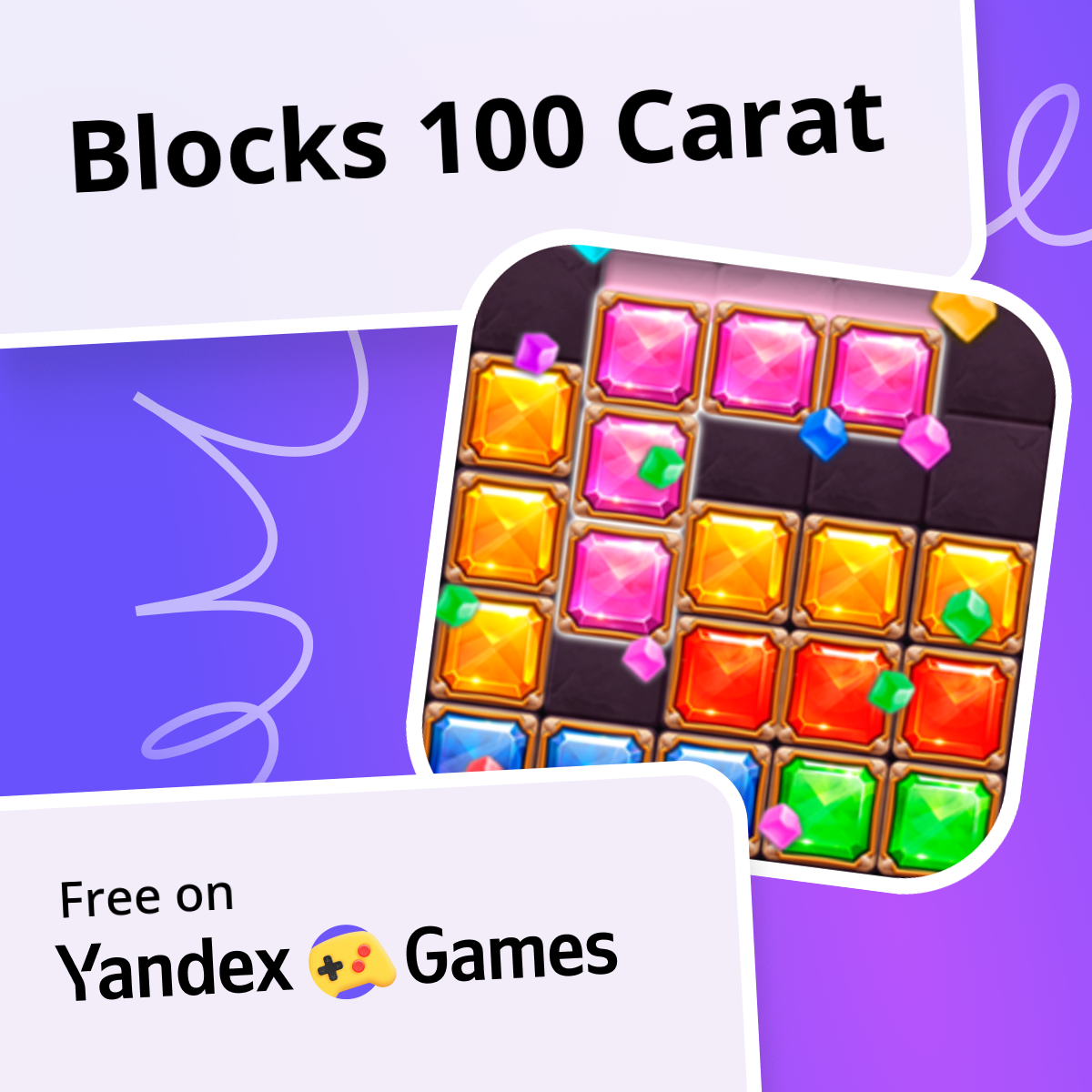 Blocks 100 Carat - play online for free on Yandex Games