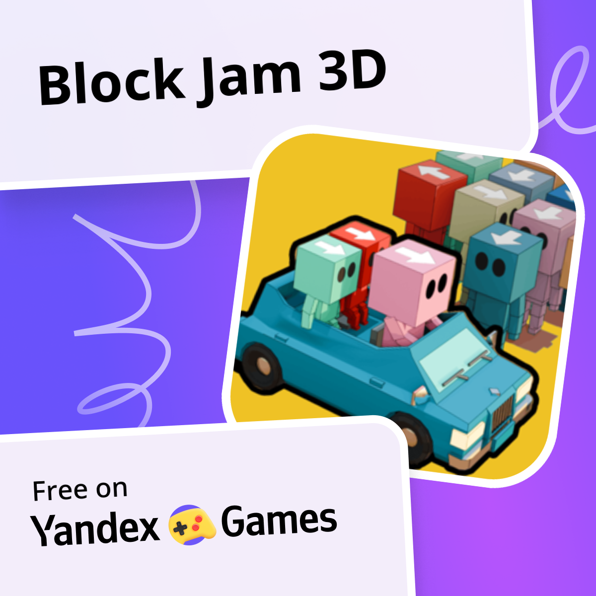 Block Jam 3D (by Linder) - play online for free on Yandex Games
