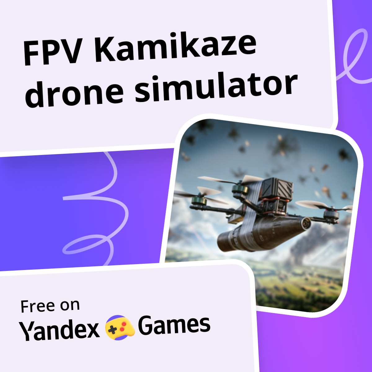 FPV Kamikaze drone simulator (by Best Games Force) - play online for ...