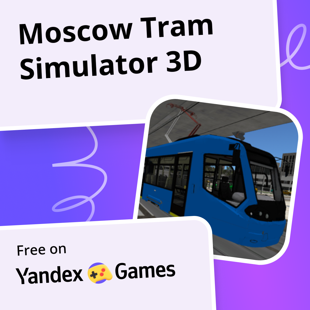 Moscow Tram Simulator 3D (by alexkab) - play online for free on Yandex ...