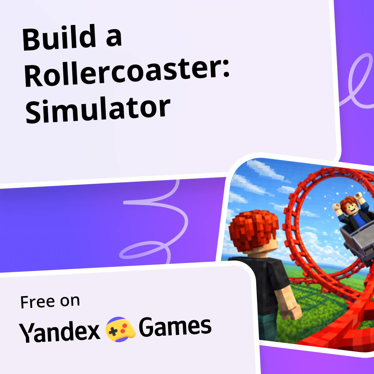 Build a Rollercoaster: Simulator - play online for free on Yandex Games