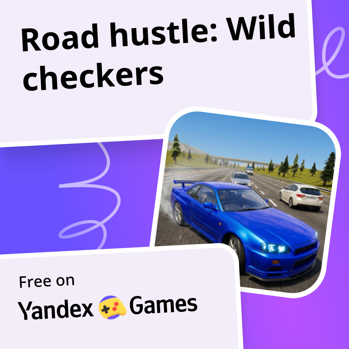 Road hustle: Wild checkers (by BeardedSchoolboy) - play online for free ...