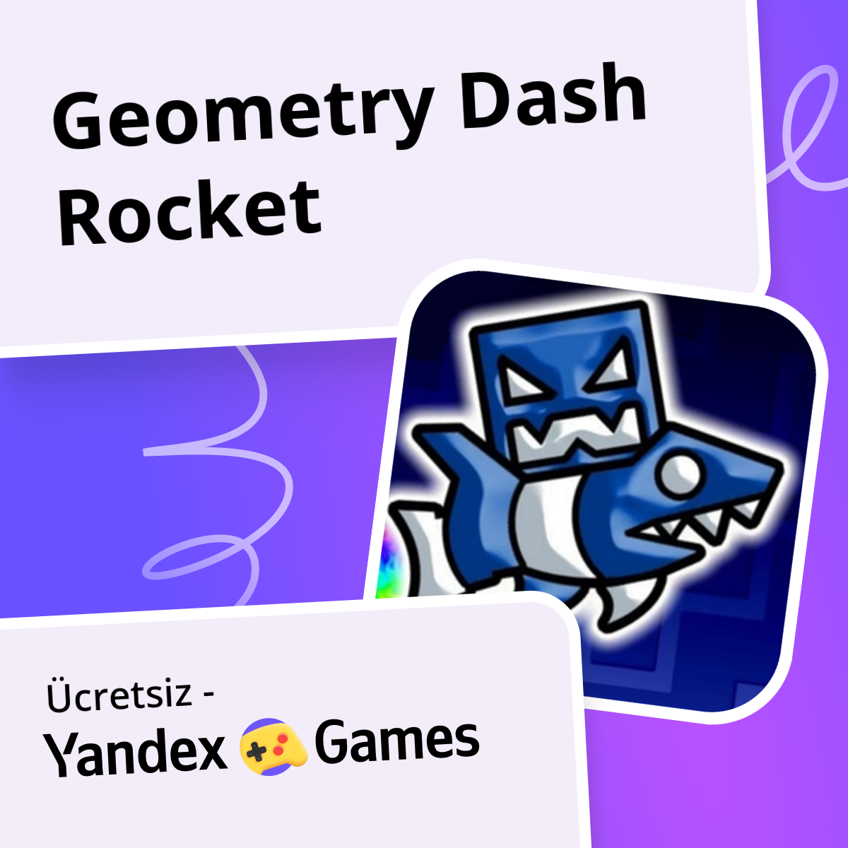Geometry Dash Rocket (Doolpany'den) - Yandex Games servisinde ücretsiz ...
