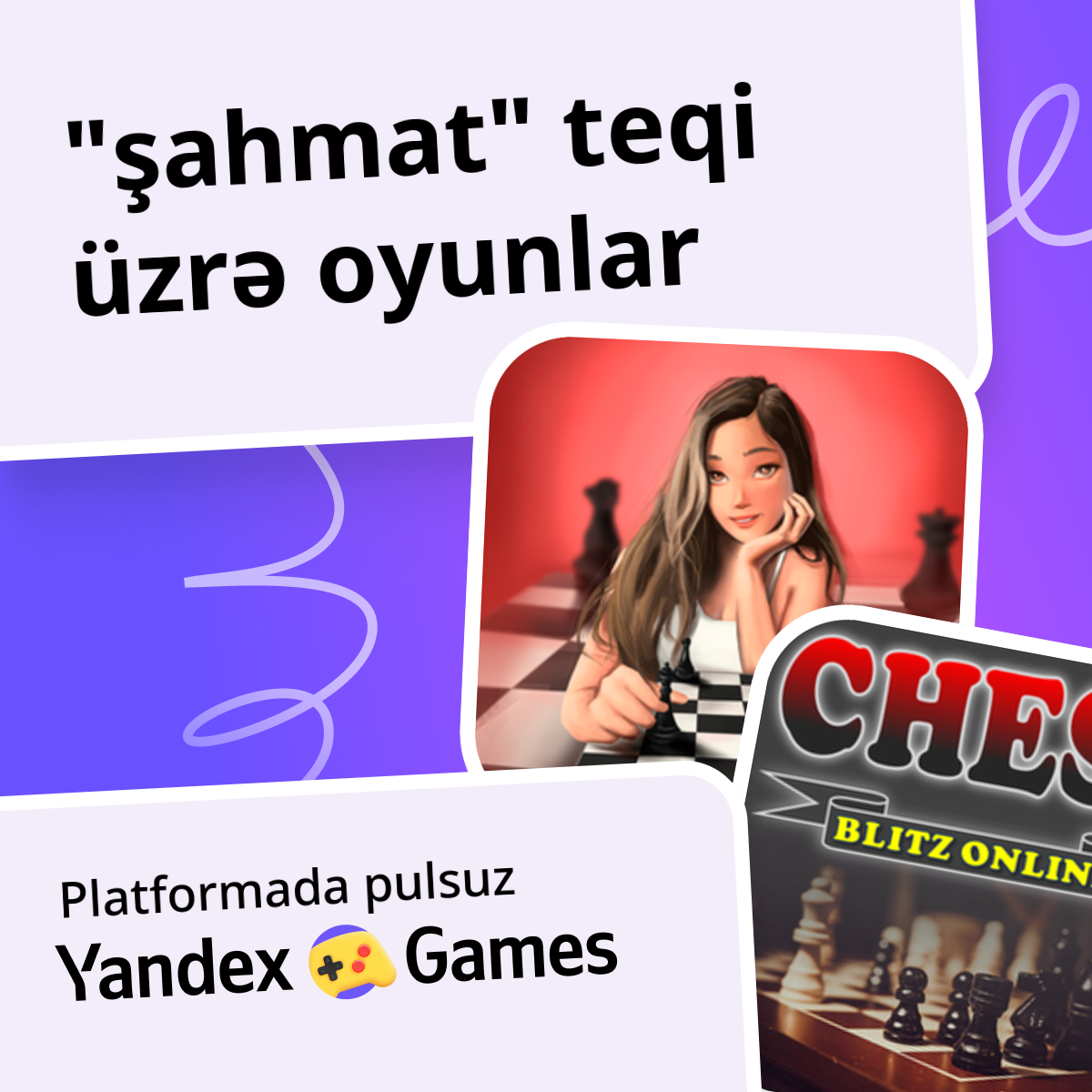Oyunlar şahmat Onlayn: Yandex Games ilə pulsuz oynayın