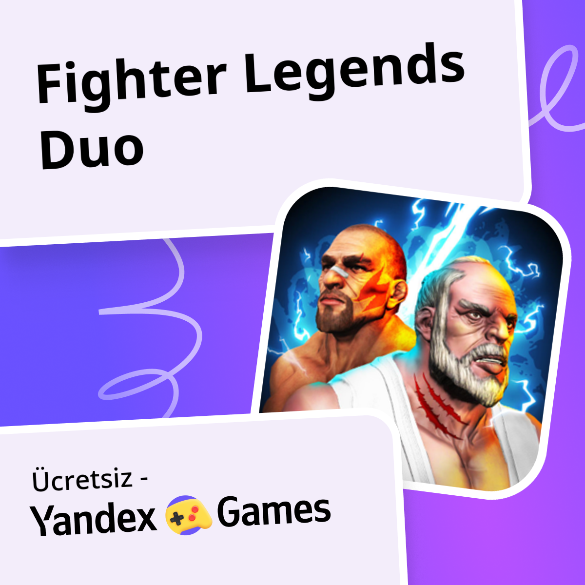 Fighter Legends Duo - oynayın Yandex Games üzerinde ücretsiz çevrimiçi