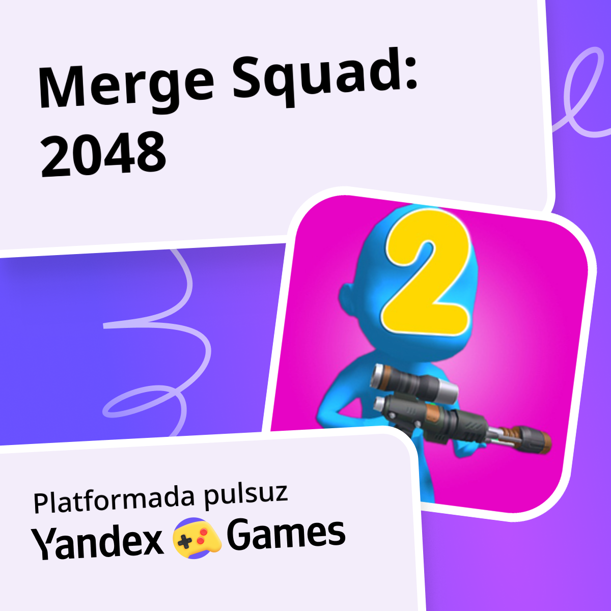 Merge Squad: 2048 (Voodo adlı tərtibatçıdan) - Yandex Games xidmətində ...