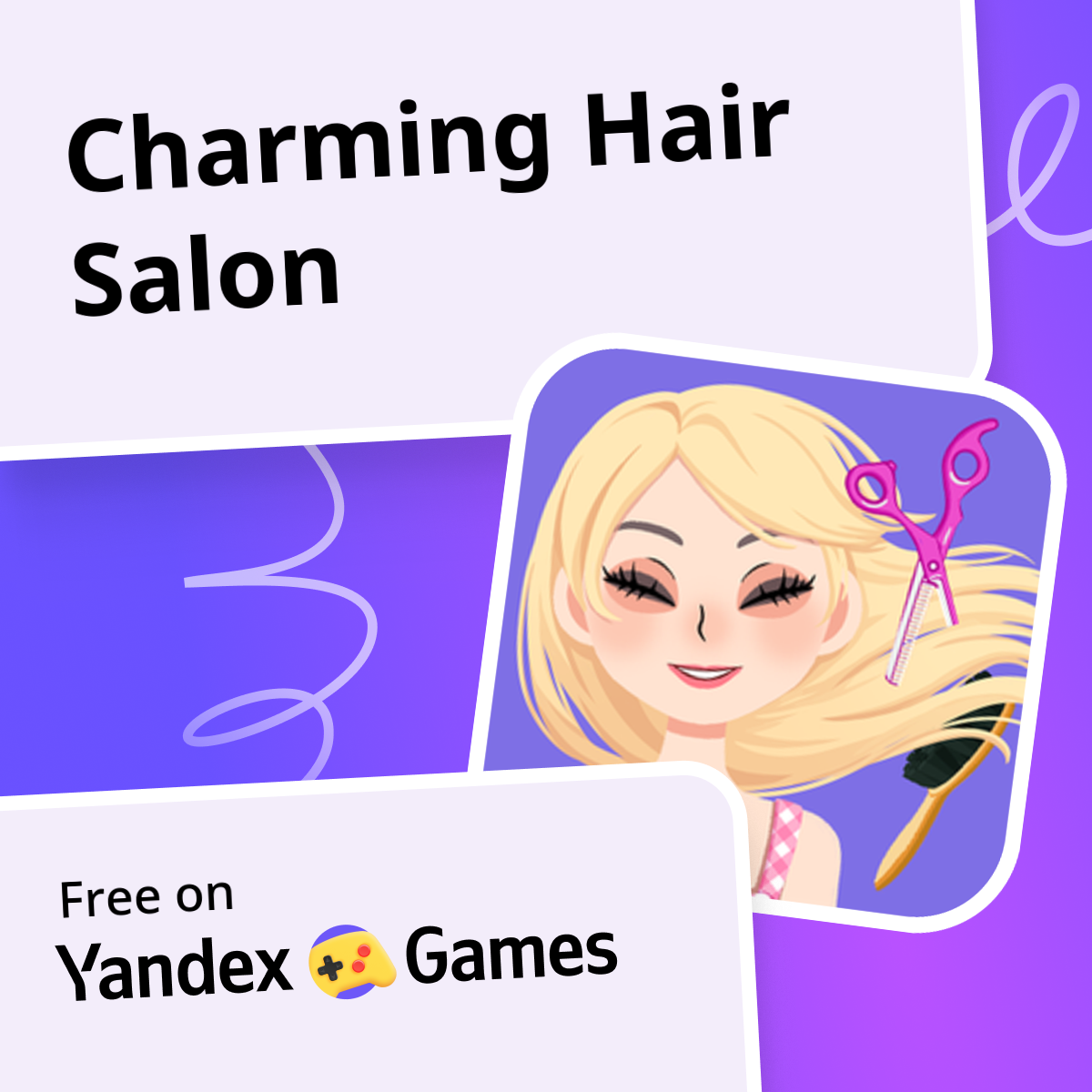 Charming Hair Salon (من CyberNex Studios) - العب على الإنترنت مجانًا ...