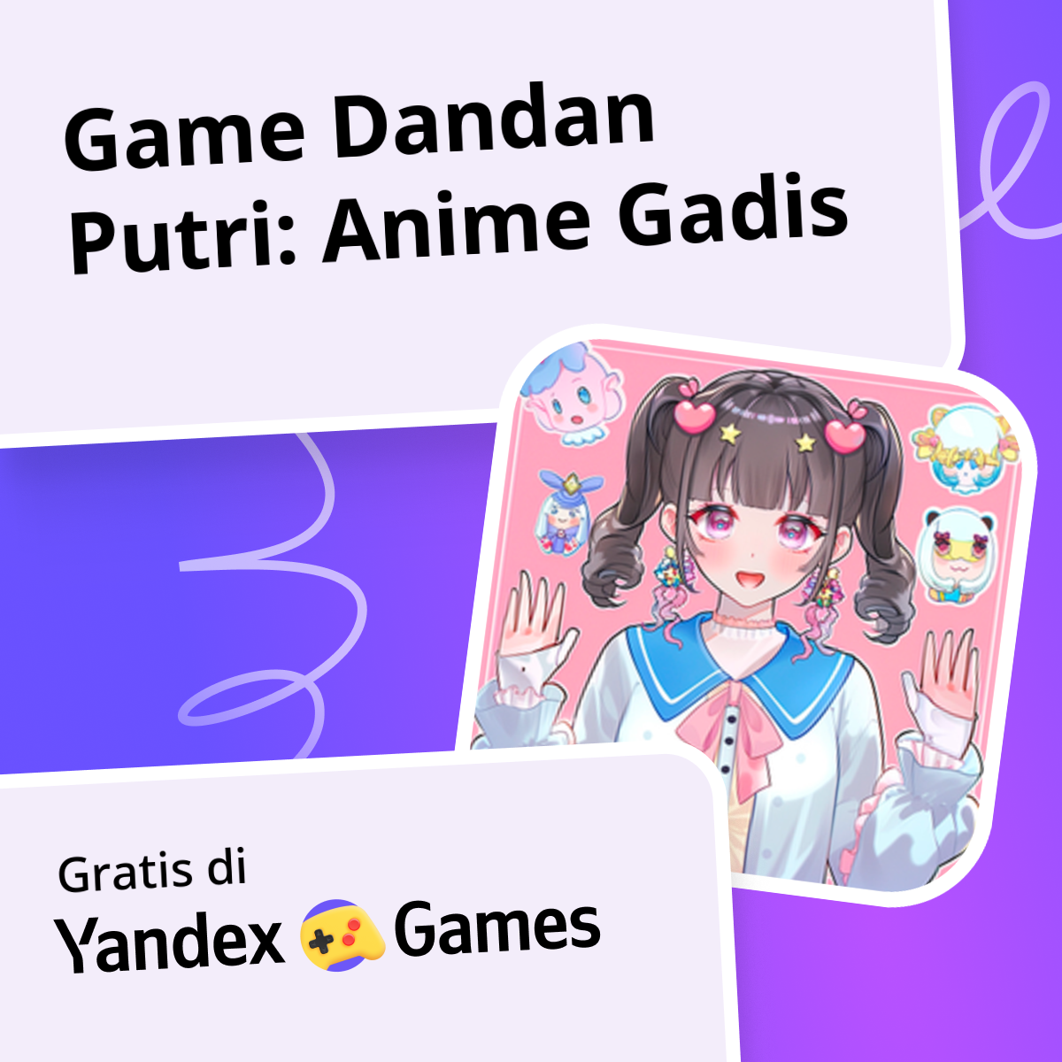 Game Dandan Putri: Anime Gadis (oleh Igry dlja devochek)- mainkan ...