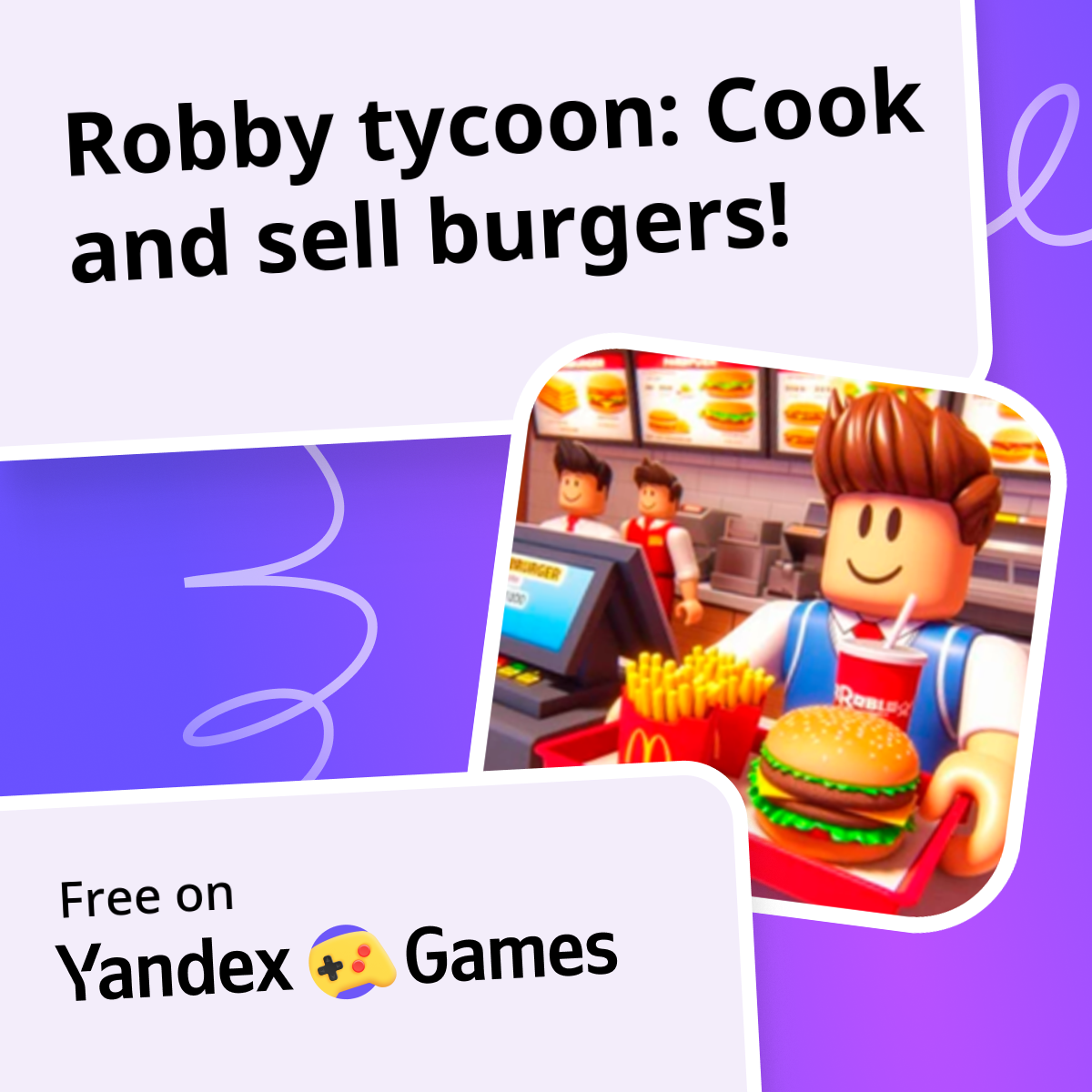 Robby tycoon: Cook and sell burgers! (by coolcapybaras) - play online ...