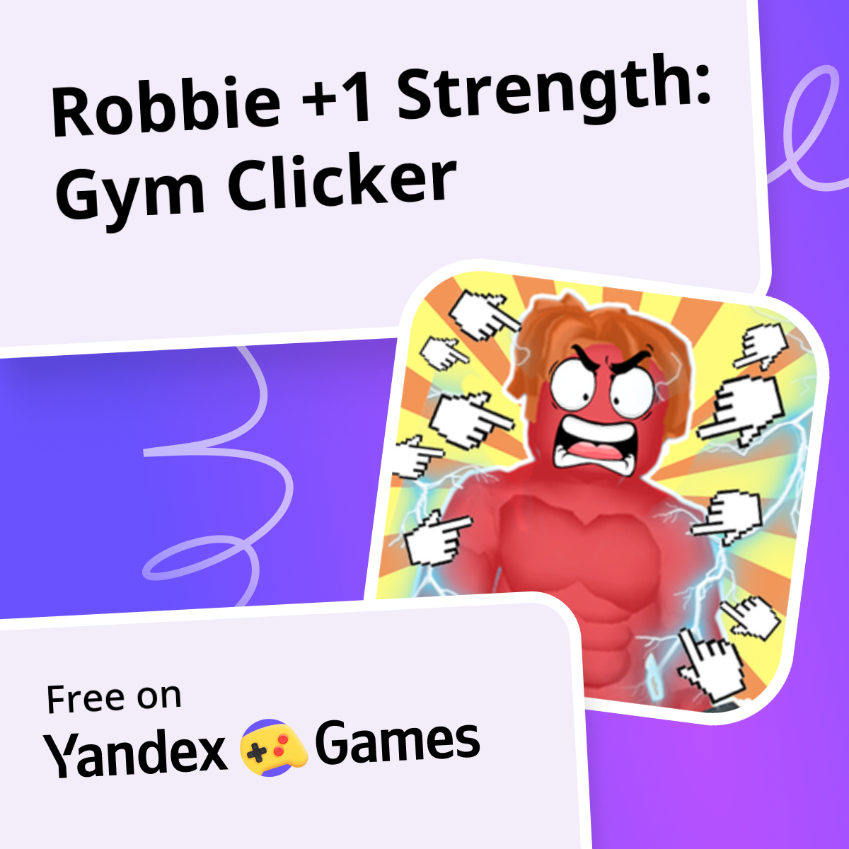 Robbie +1 Strength: Gym Clicker (by FGCompany) - play online for free ...