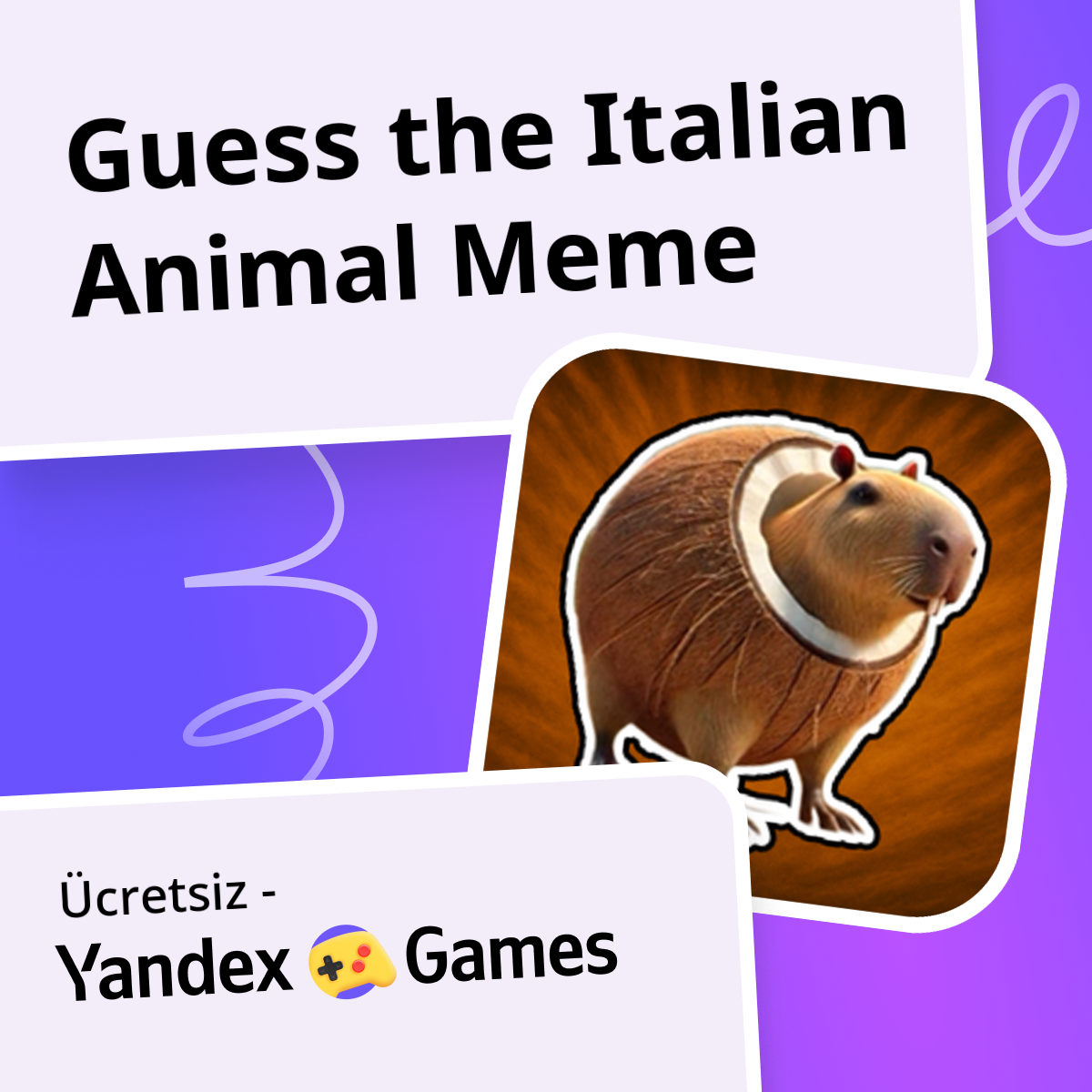 Guess the Italian Animal Meme (KiriVoll'den) - Yandex Games servisinde ...