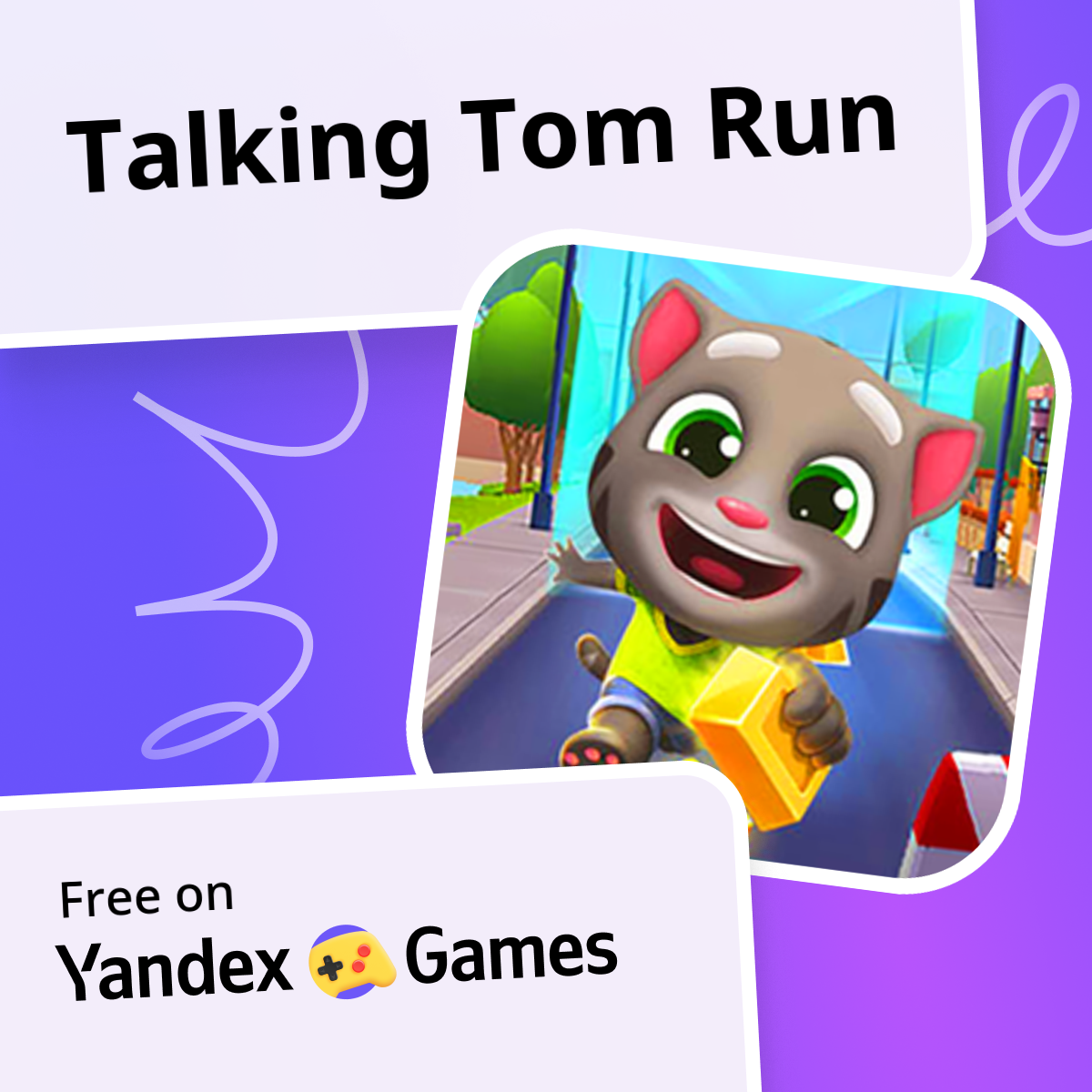 Talking Tom Run (by Tom Jerry Run) - play online for free on Yandex Games