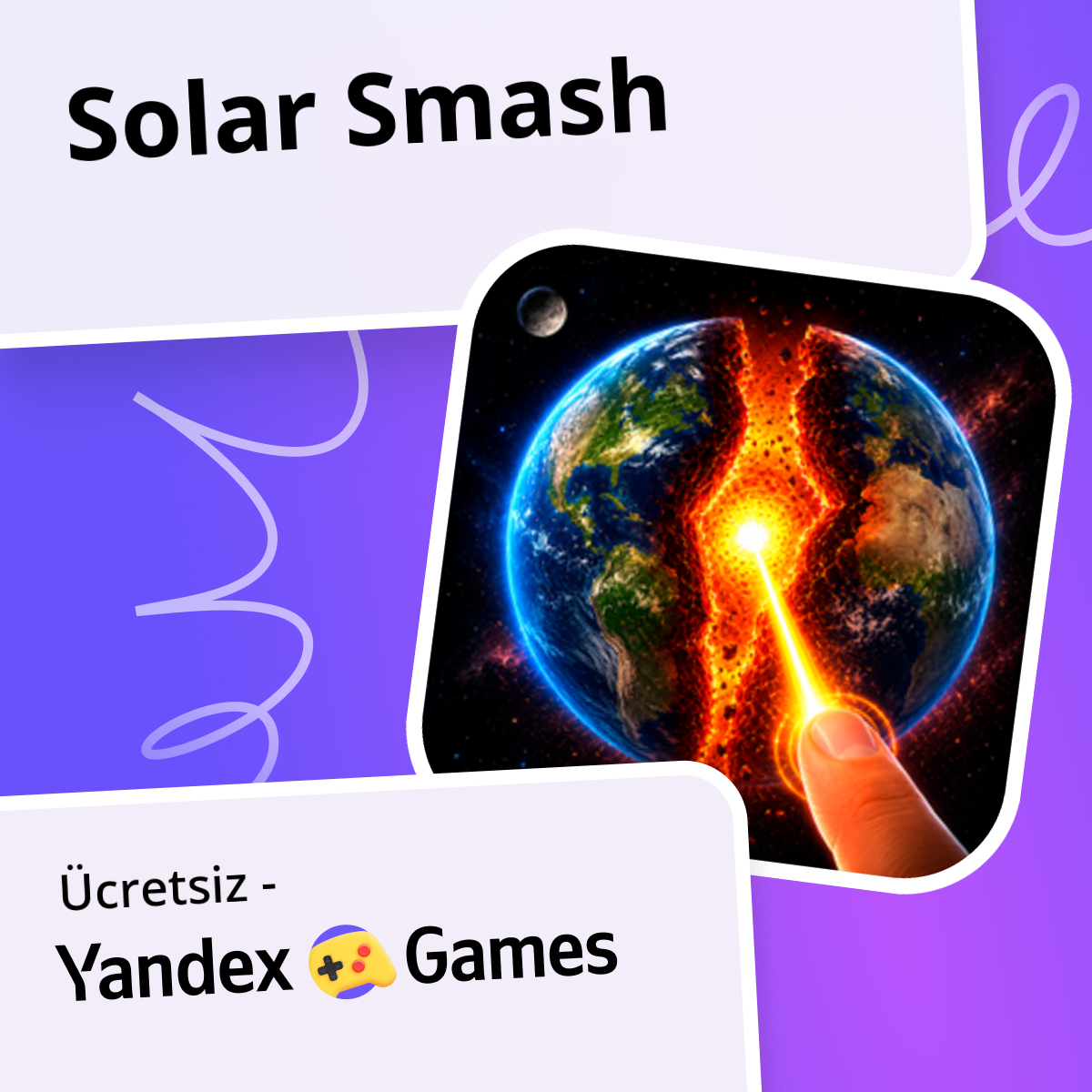 Solar Smash - oynayın Yandex Games üzerinde ücretsiz çevrimiçi