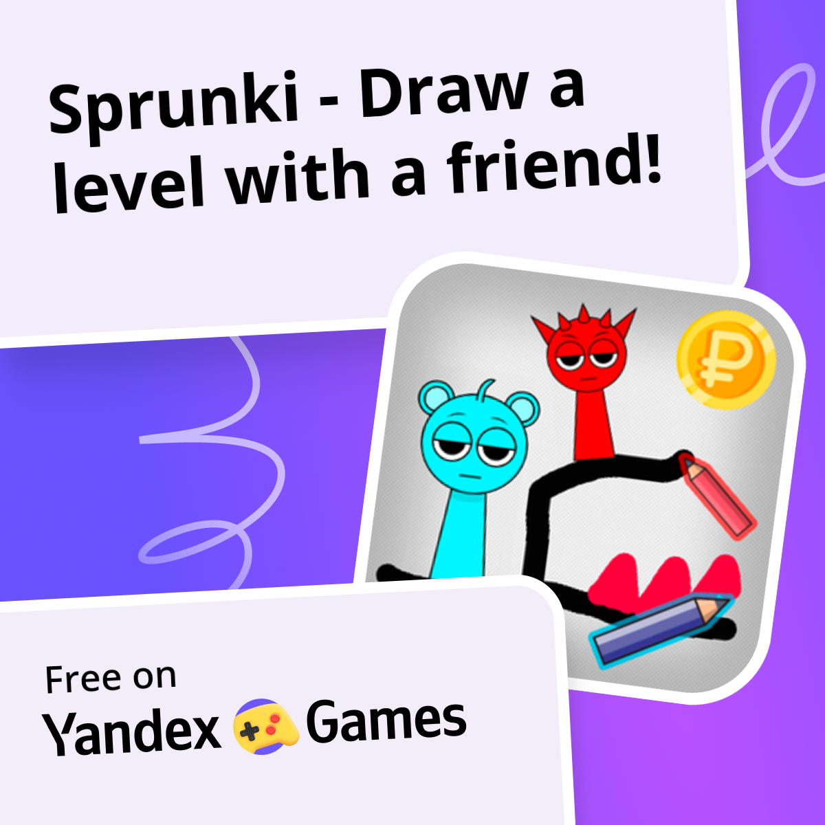 Sprunki - Draw a level with a friend! (by Karagush) - play online for ...