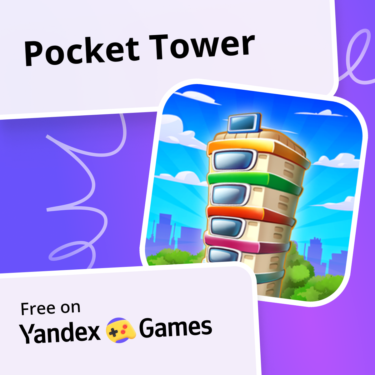 Pocket Tower (by Playbitsmobile) - play online for free on Yandex Games