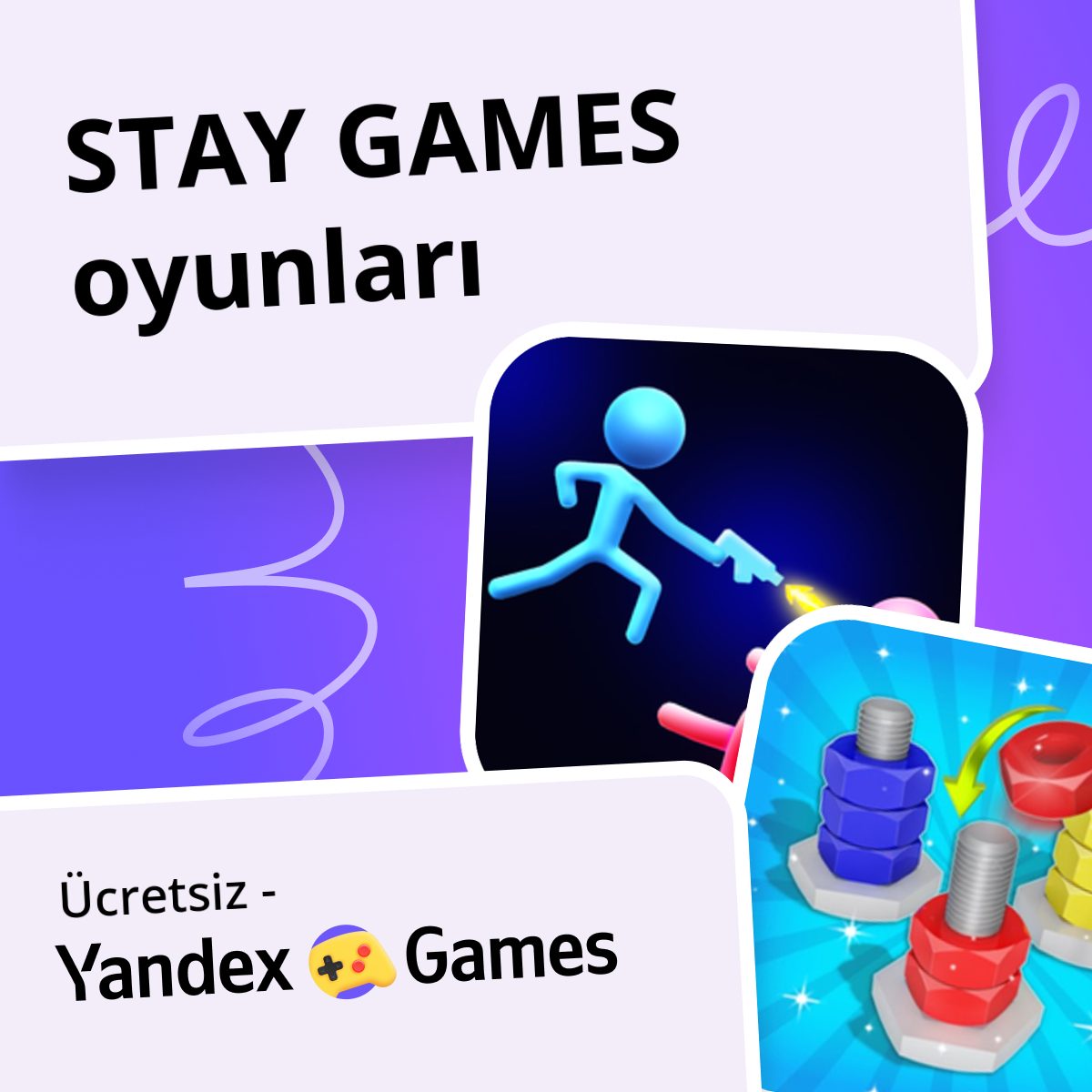 STAY GAMES oyunları | Yandex Games