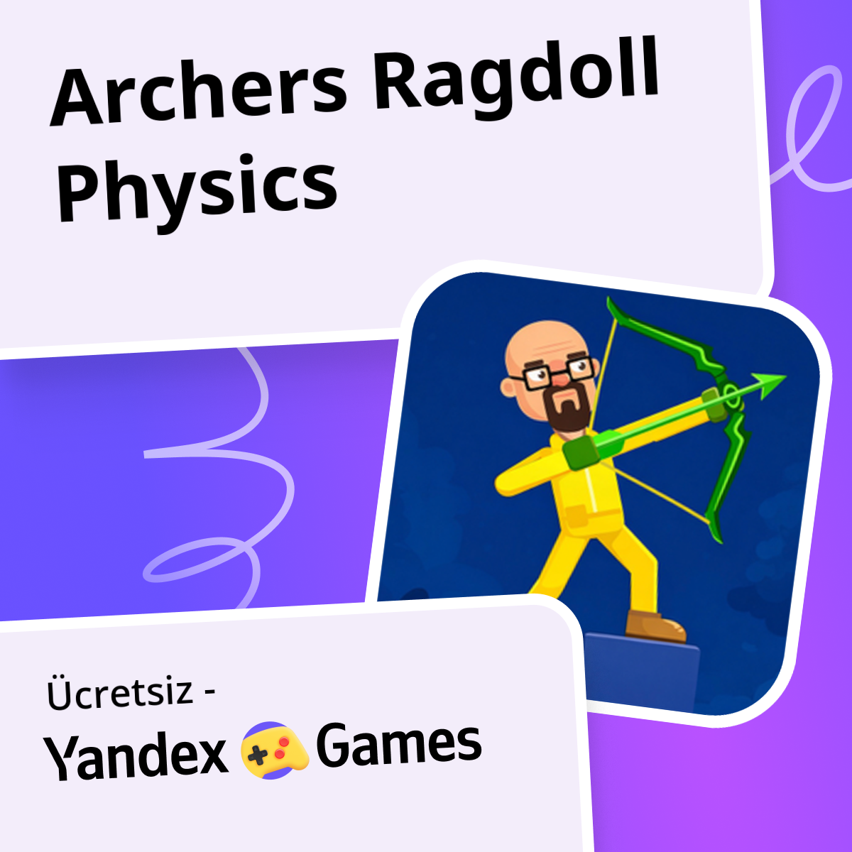 Archers Ragdoll Physics - oynayın Yandex Games üzerinde ücretsiz çevrimiçi