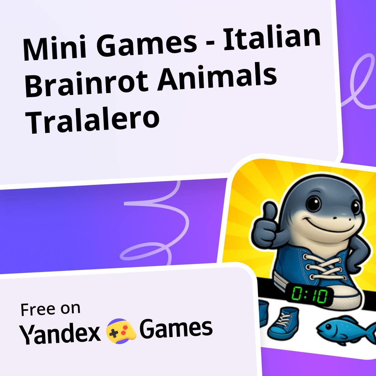Mini Games - Italian Brainrot Animals Tralalero (by Burg Entertainment ...