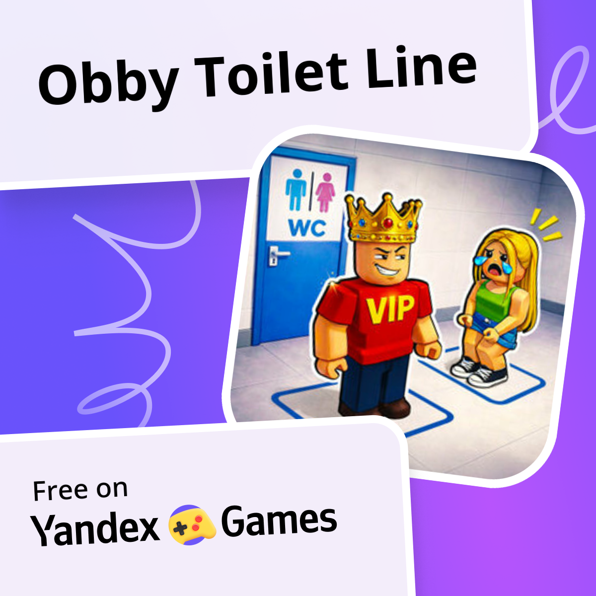 Obby Toilet Line - play online for free on Yandex Games