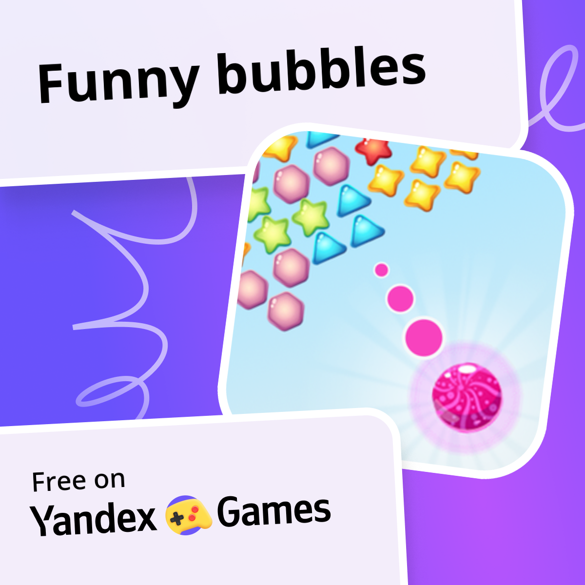 Funny bubbles (by elsid.apps) - play online for free on Yandex Games