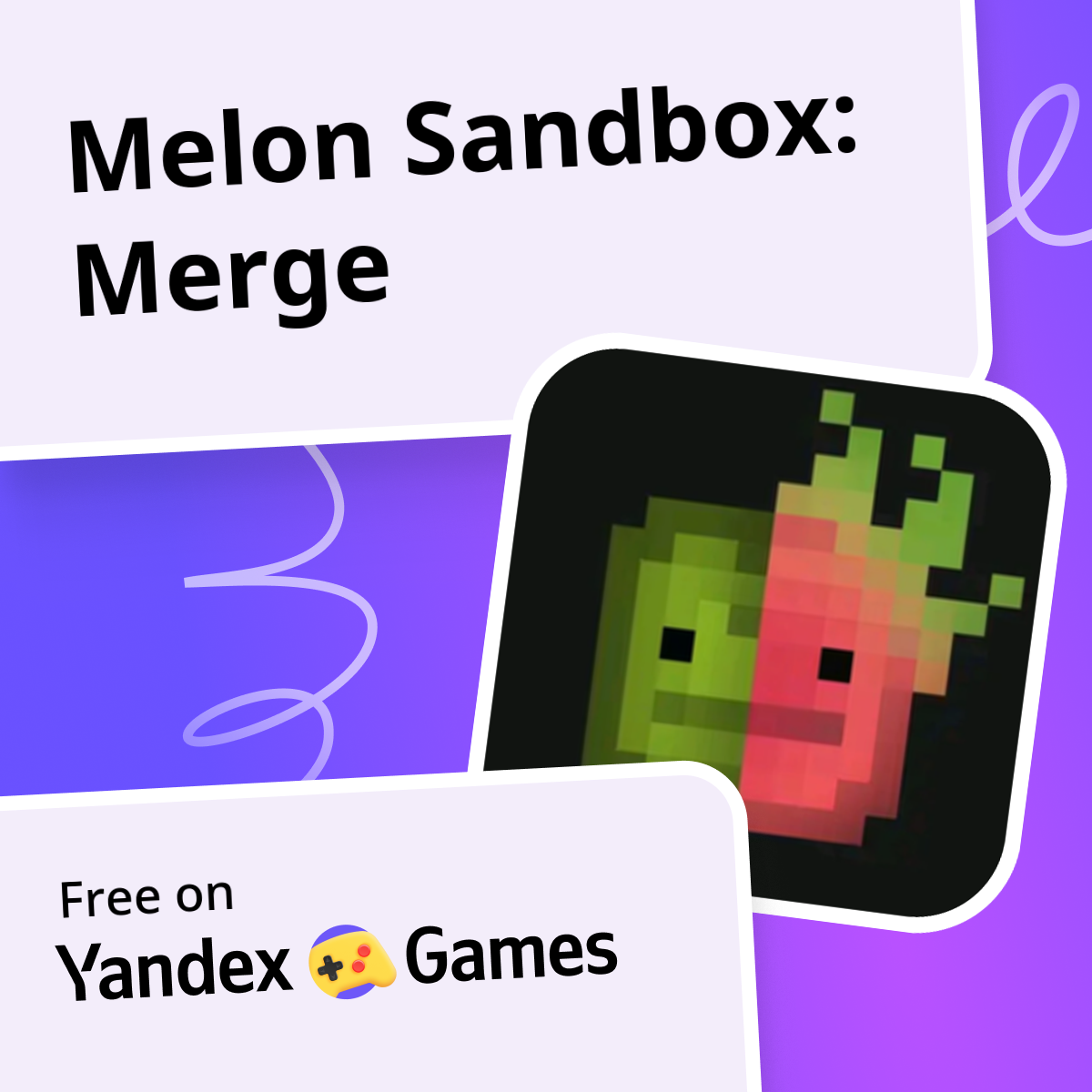 Melon Sandbox: Merge (by Nikp3rs) - play online for free on Yandex Games