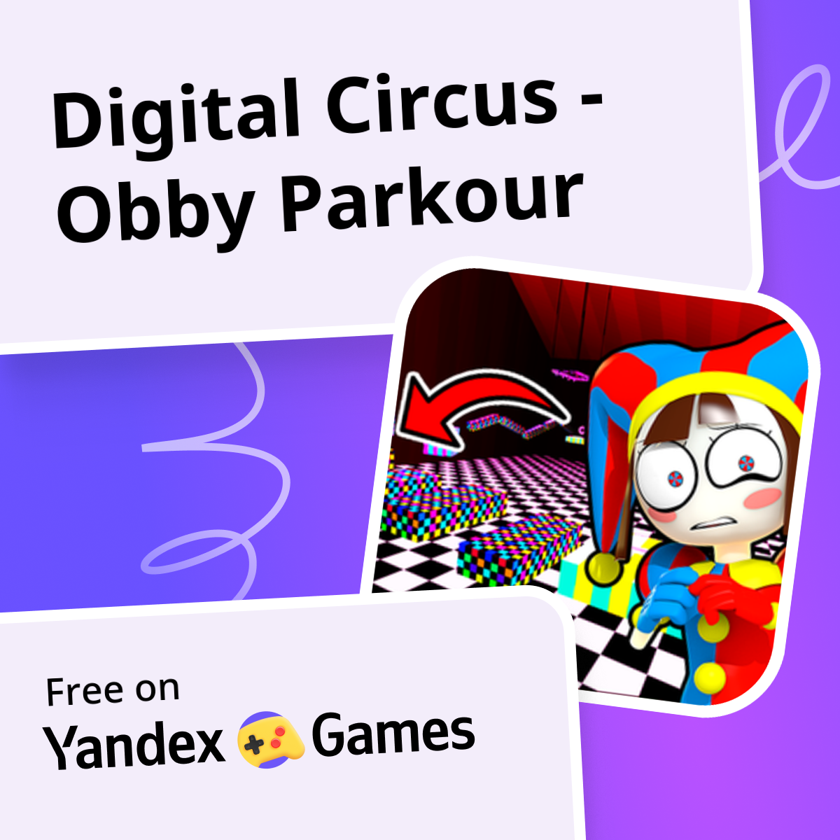 Digital Circus - Obby Parkour (by DVmoro Play) - play online for free ...